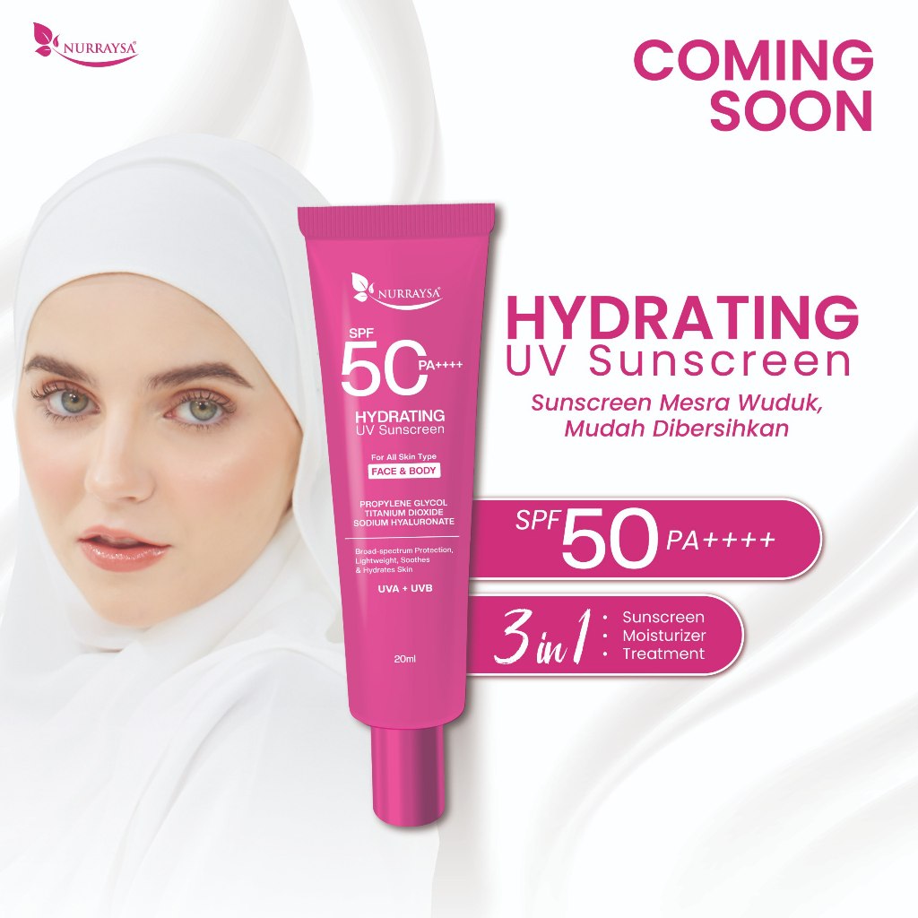NURRAYSA HYDRATING UV SUNSCREEN SPF 50 PA+++ | Shopee Malaysia