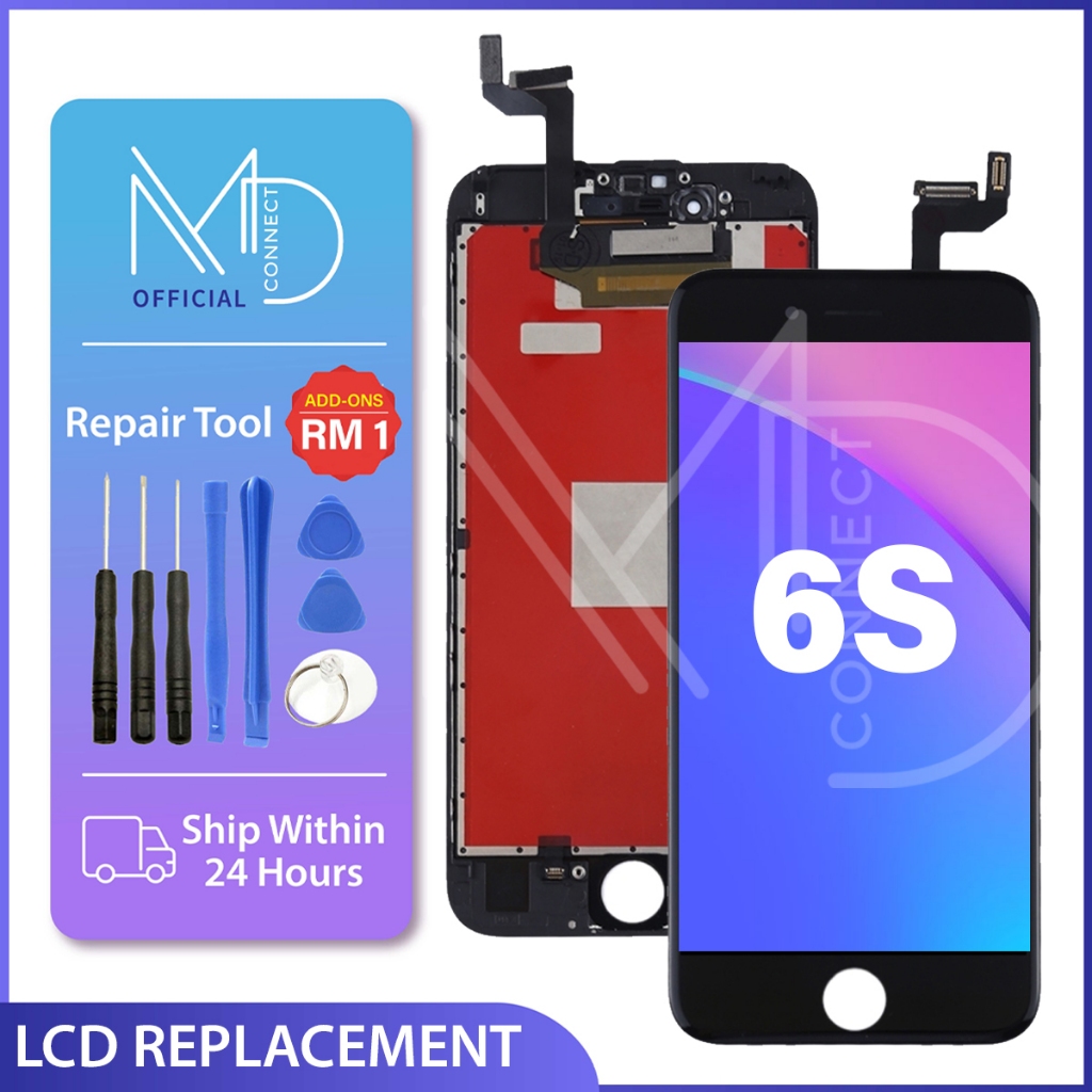 Lcd Compatible For IP 6S (With Touch Screen Display) | Shopee Malaysia