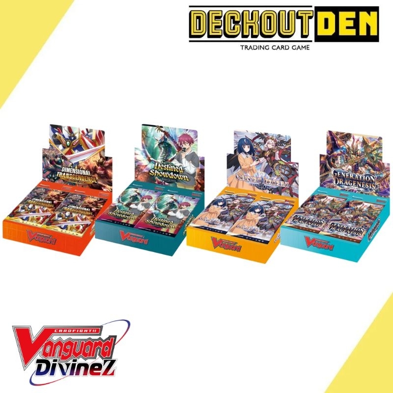 Cardfight Vanguard English Booster Box ( DZBT03 / DZBT04 / DZBT05 ...