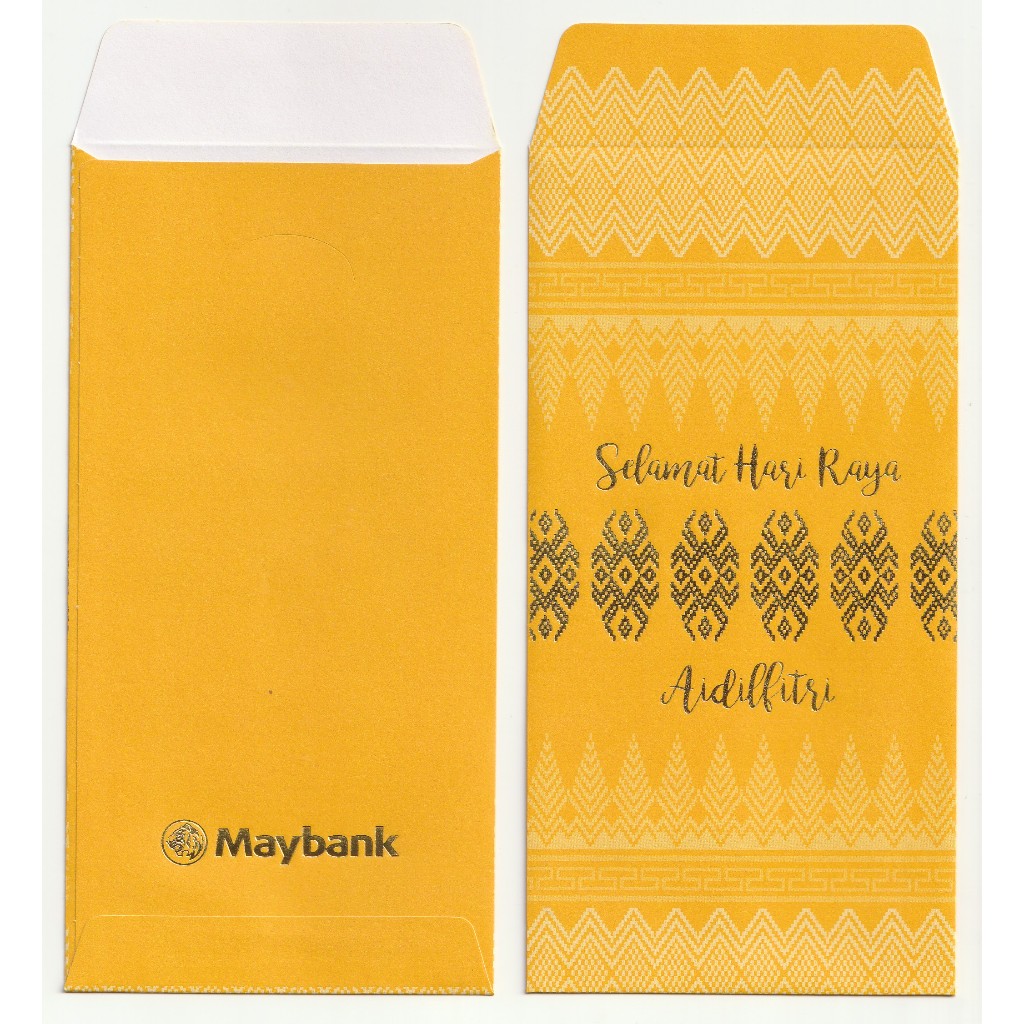 SDR002 Sampul Duit Raya Maybank (1 kpg) | Shopee Malaysia