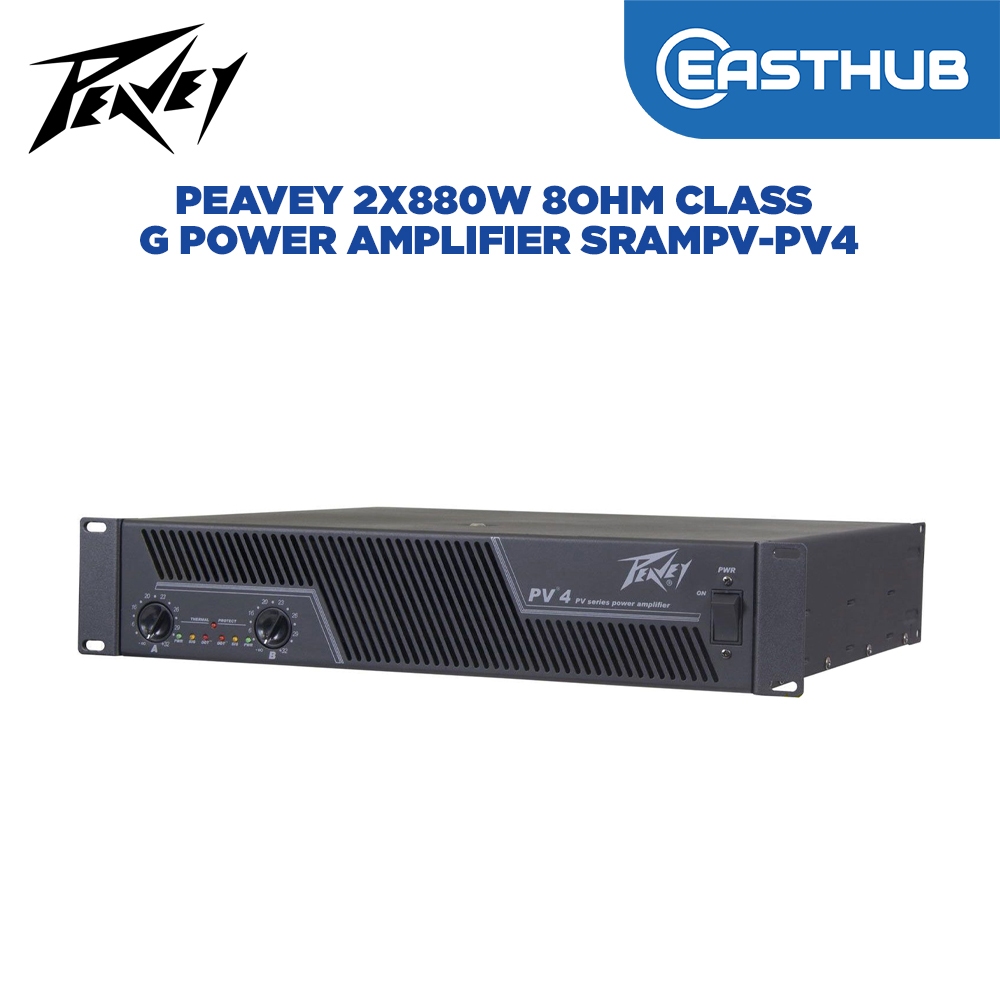 PEAVEY 2x880W 8OHM CLASS G POWER AMPLIFIER SRAMPV-PV4 | Shopee Malaysia
