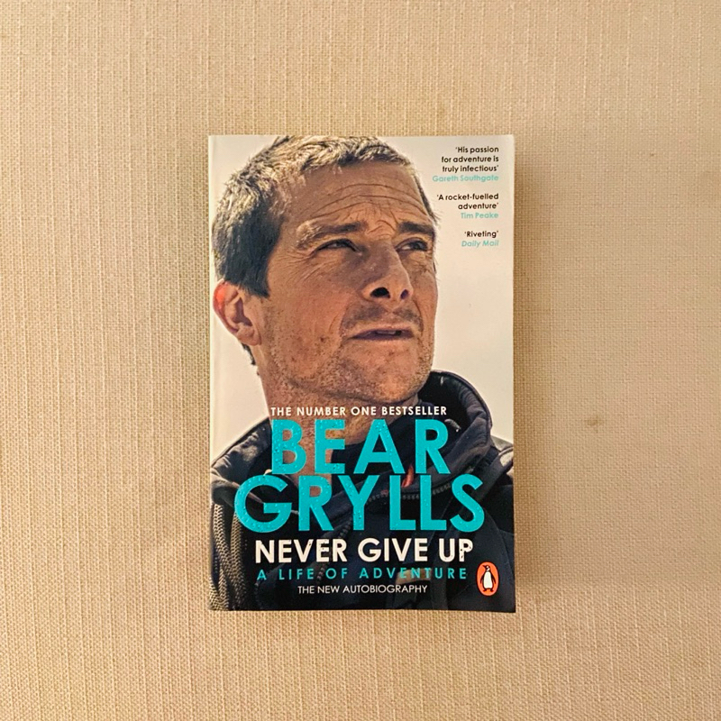 Never Give Up by Bear Grylls Secondhand book | Shopee Malaysia
