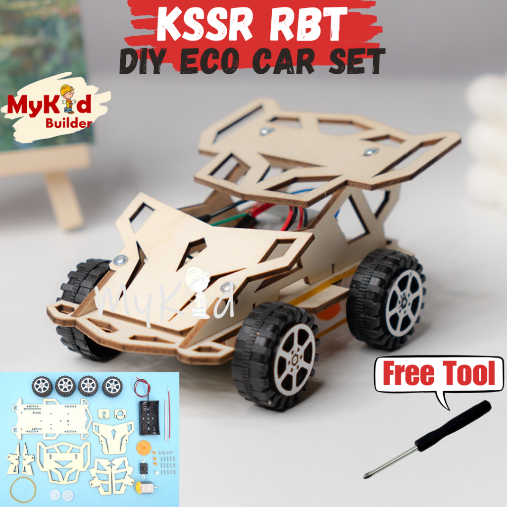 [MYKID] DIY STEM Science Robotics Kit Projek RBT Tahun 5 6 Assembled ...