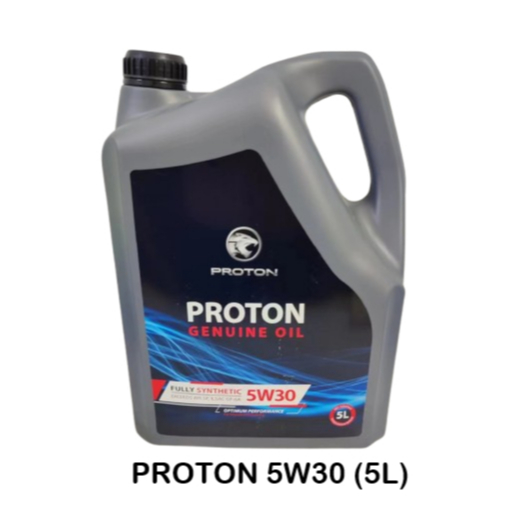 Proton 5W30 Engine Oil 5L Fully Synthetic 5W-30 Engine Oil 5L | Shopee ...