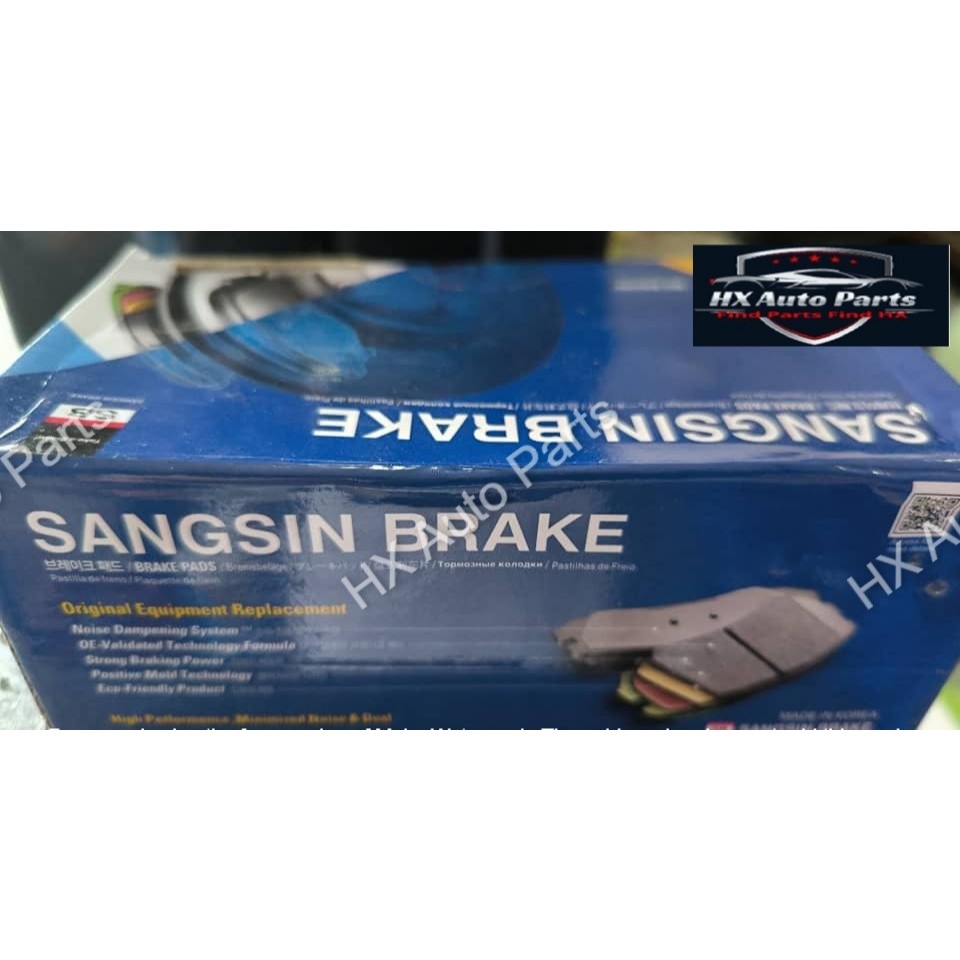 GENUINE HI-Q FRONT BRAKE PAD FOR ~KIA K3 CERATO / K2/ HYUNDAI ELANTRA ...