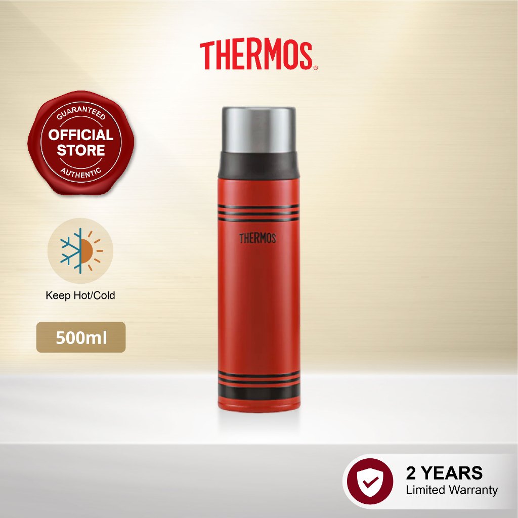 THERMOS 500ml Timeless Flame Ultra Light Briefcase Flask [FFM-502 ...