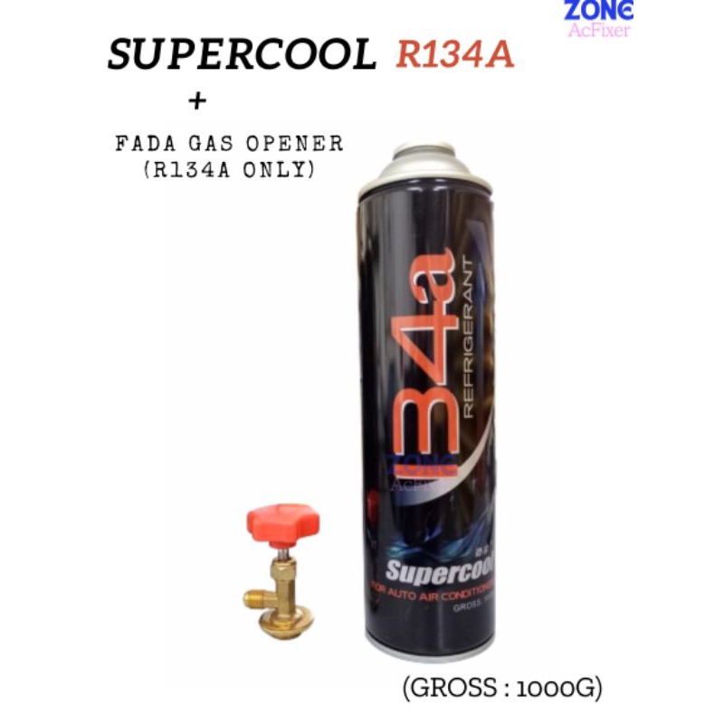supercool R134a Refrigerant (1000g) | Shopee Malaysia