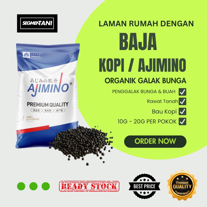 BAJA KOPI ORGANIK 1 KG AJIMINO/HUMIC ACID/FULVIC ACID/JAPAN TECHNOLOGY ...