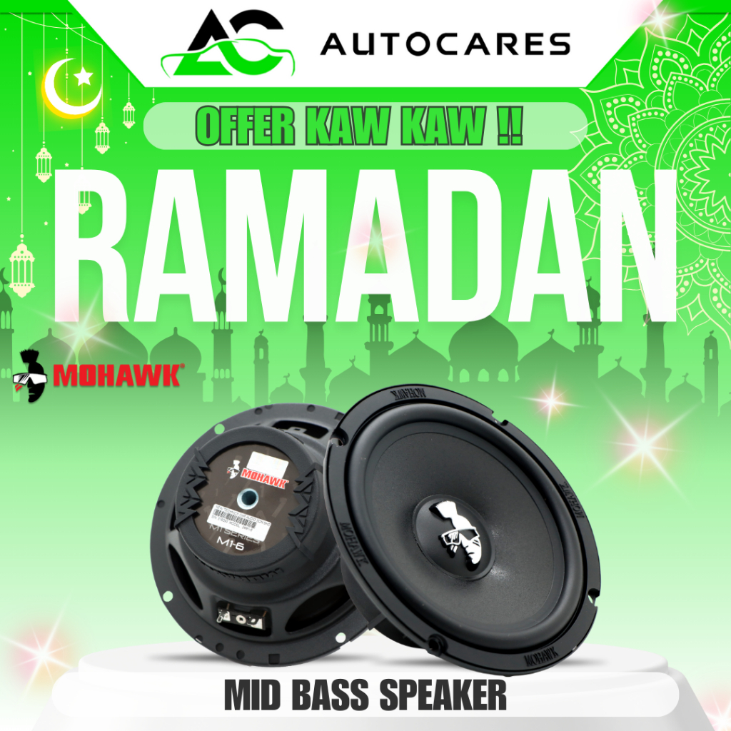 MOHAWK Speaker Combo Set M1 Plug N Play Speaker Kereta 6.5 inch Speaker ...