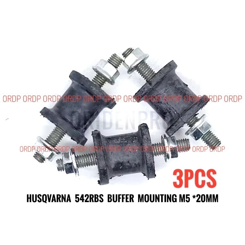 Husqvarna 542 rbs 541 rb Zenoah BK4310 mounting rubber Getah Mesin ...