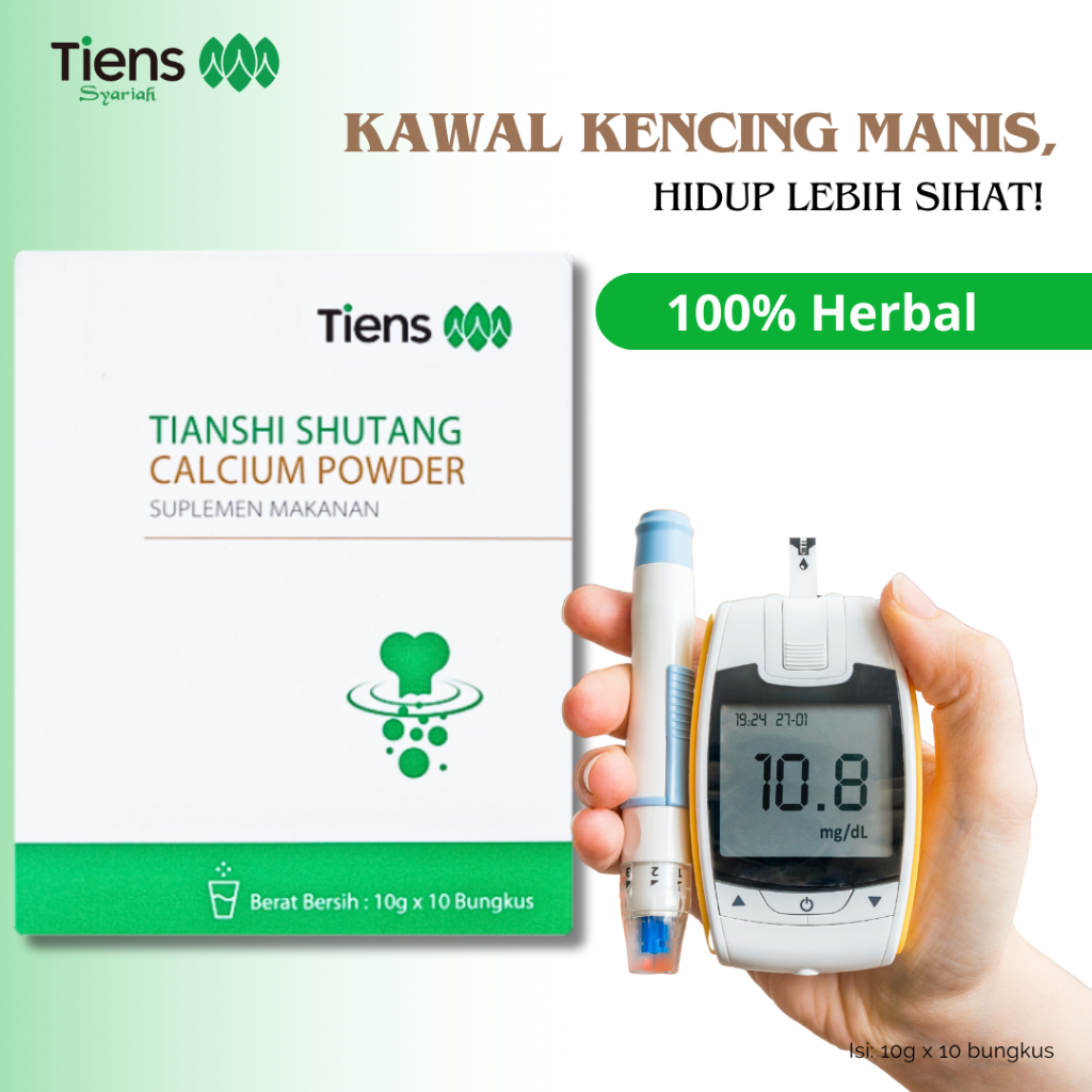 Tiens Shutang Calcium Powder – Susu Kencing Manis untuk Kawalan Gula ...