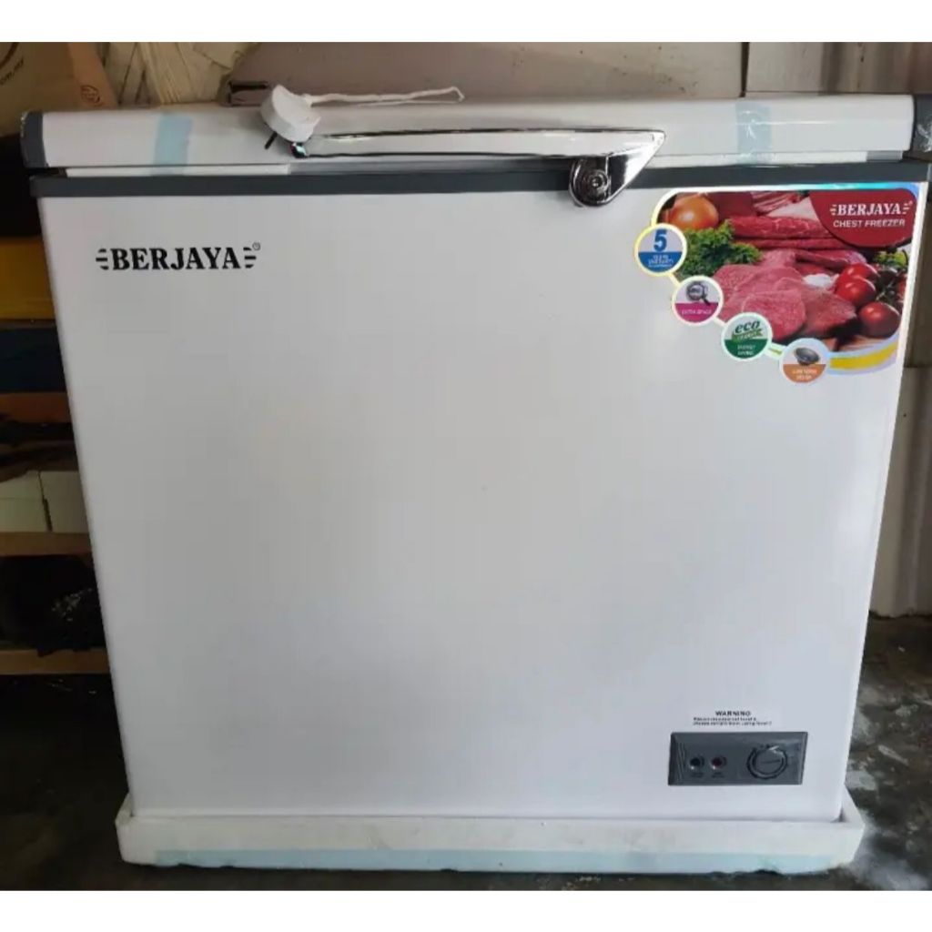 Berjaya Premium 230L Dual Chest Chiller Freezer BJY-CFSD300B-R6 (White ...