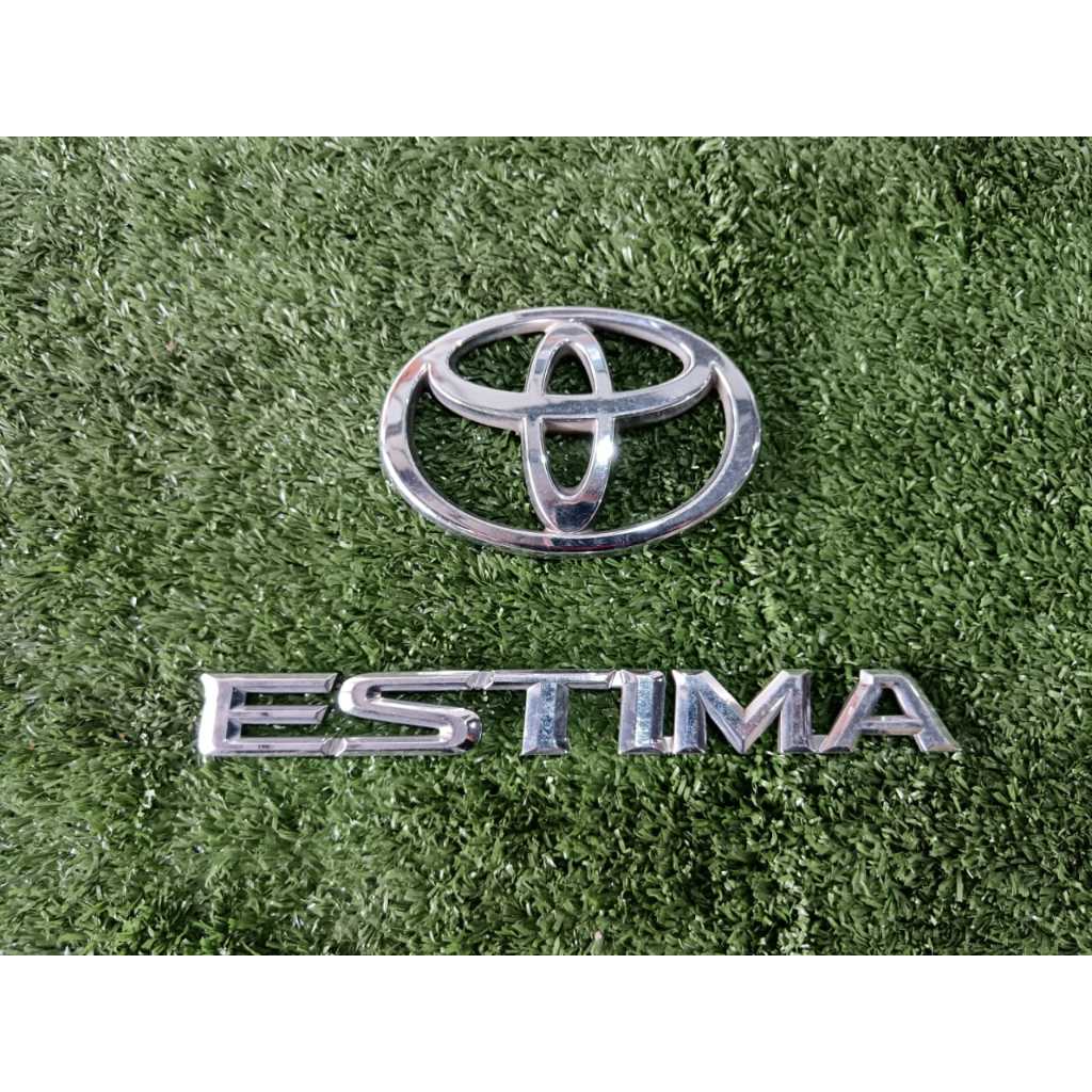 Toyota Logo/ Estima Logo (Used Jdm ) | Shopee Malaysia