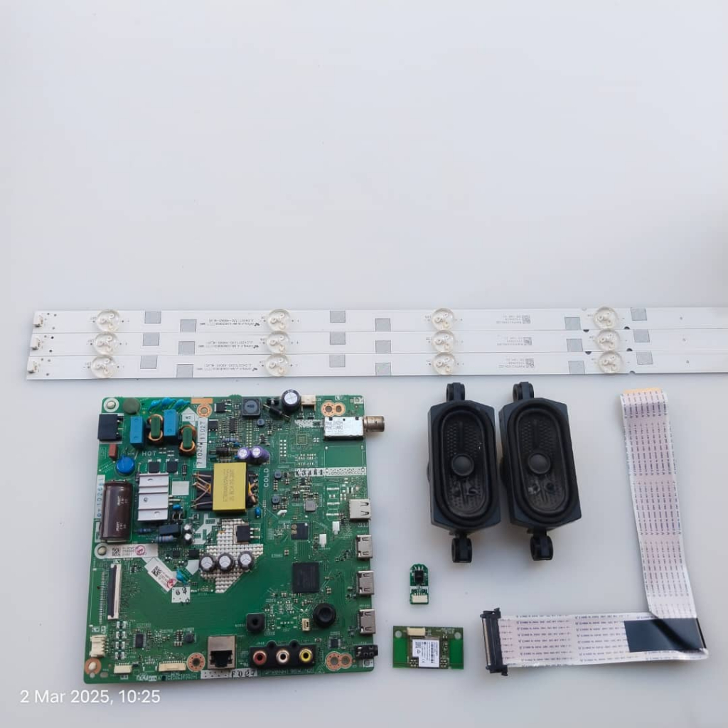 2T-C42DF1X SHARP 42" TV MAIN BOARD, SPEAKER, RIBBON CARD AND BACKLIGHT ...