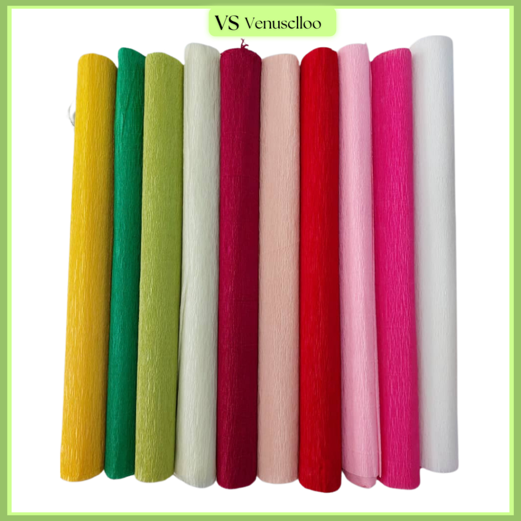 KERTAS CREPE PAPER CREPE ROLL KERTAS BUNGA | Shopee Malaysia