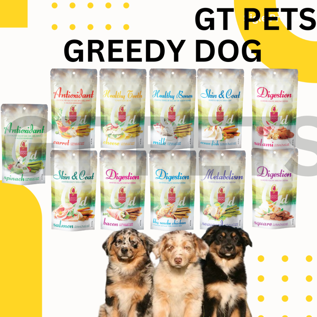 Greedy Dog Healthy Dog Treat 80g | Shopee Malaysia