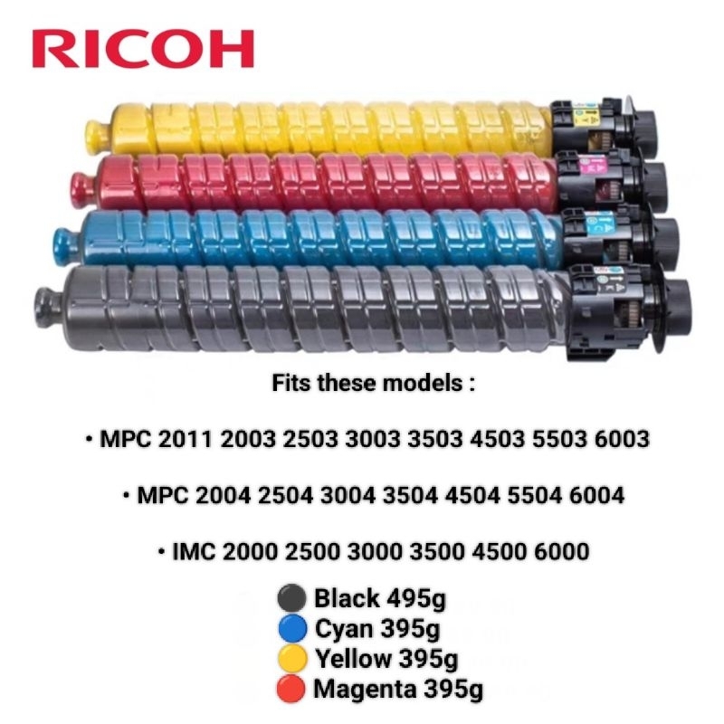 IMC/MPC Toner Cartridge MPC2011 2003 2503 3003 3503 4503 5503 6003 2004 ...