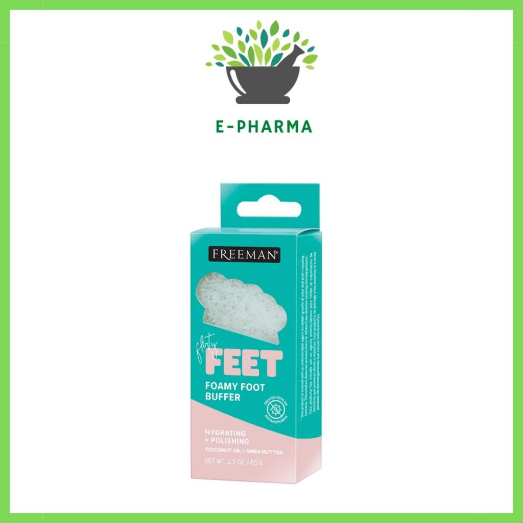 Freeman Flirty Feet Foamy Foot Buffer 70g | Shopee Malaysia