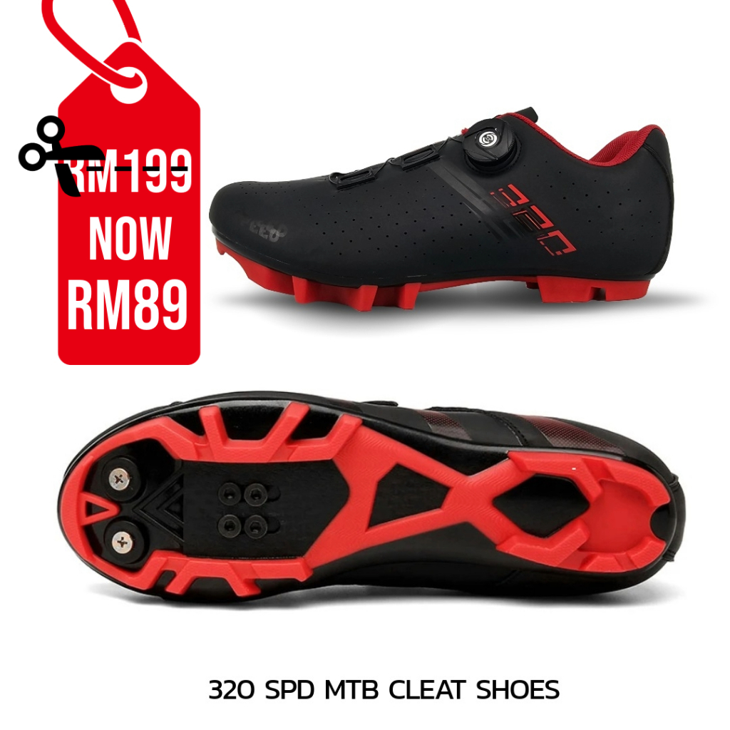 🔥Ready Stock🔥320 SPD MTB XC Cleat Cycling Shoes Bicycle Shoes Mountain ...
