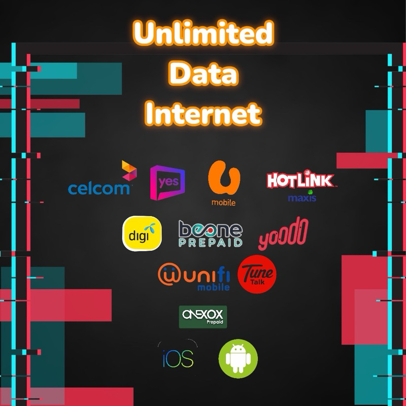 [NEW] Internet Laju Tanpa Batas (iOs/Android) | Shopee Malaysia