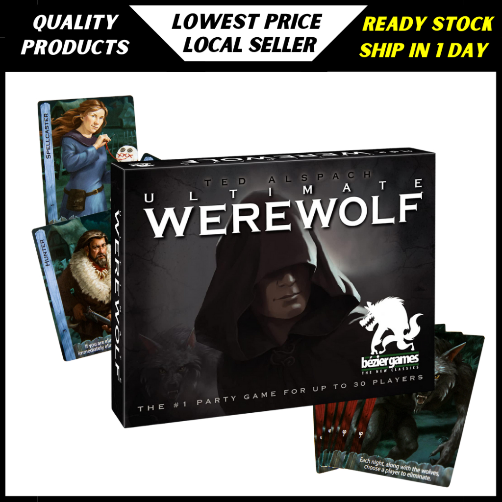 Ultimate Werewolf Revised Edition Card Game Board Game for Friends ...