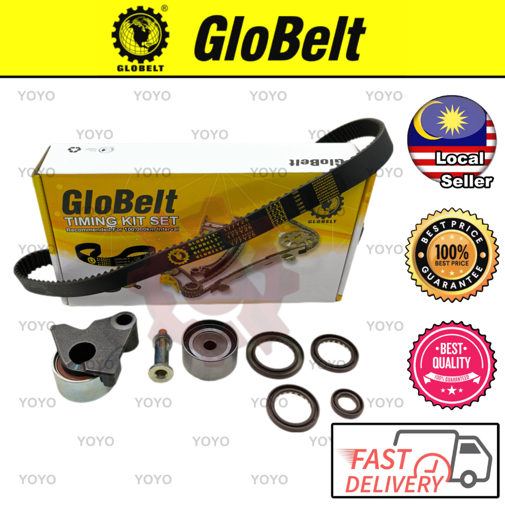 Toyota Caldina 2.0 GT4 Turbo GloBelt Timing Kit Set (177R25) (A ...