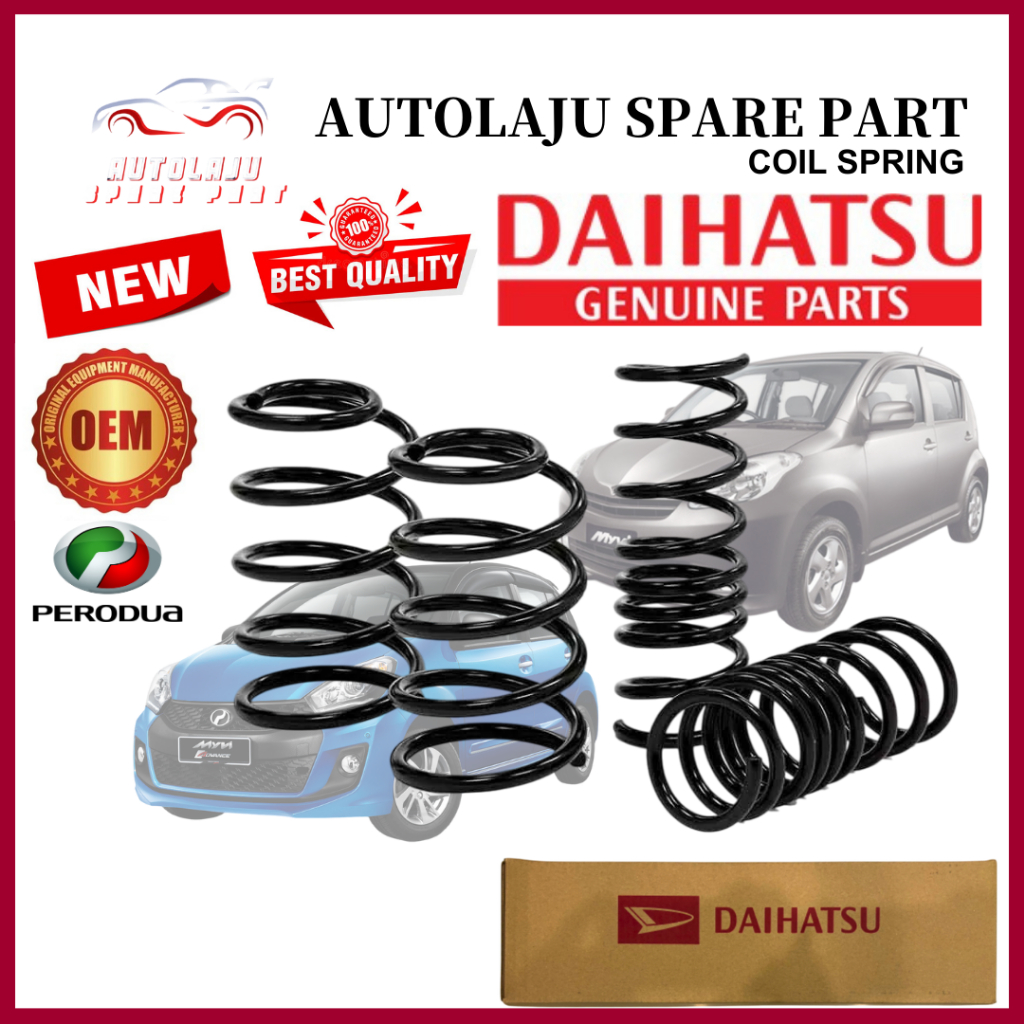 PERODUA MYVI (2005-2017) MYVI LAGI BEST MYVI ICON STANDARD COIL SPRING ...