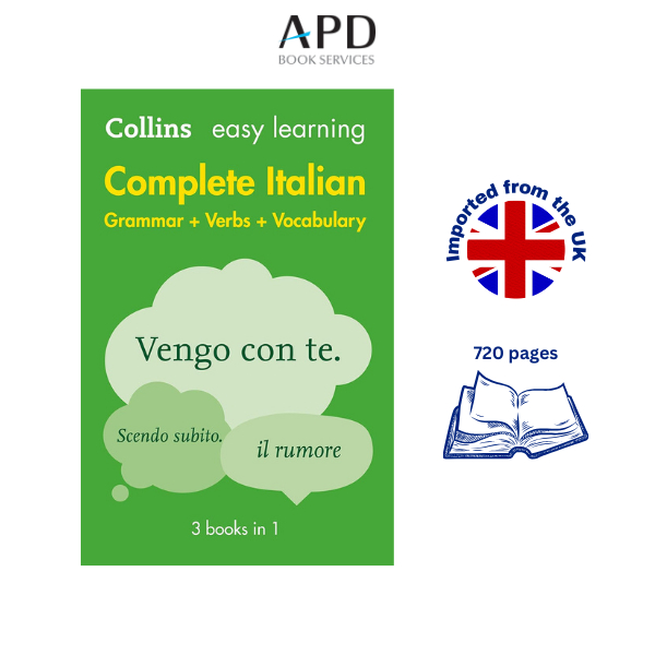 Collins Easy Learning Italian Complete Grammar, Verbs and Vocabulary [3 ...