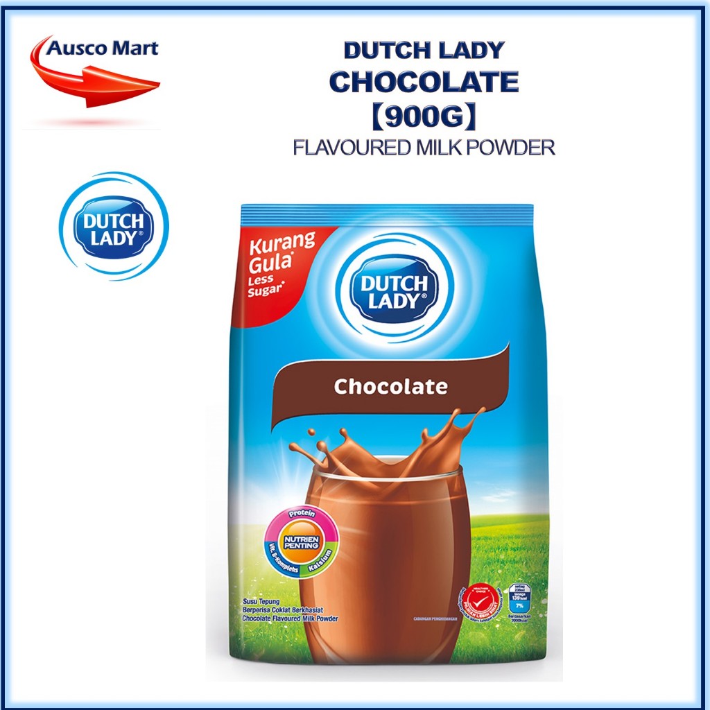 DUTCH LADY CHOCOLATE MILK POWDER 900G | Shopee Malaysia