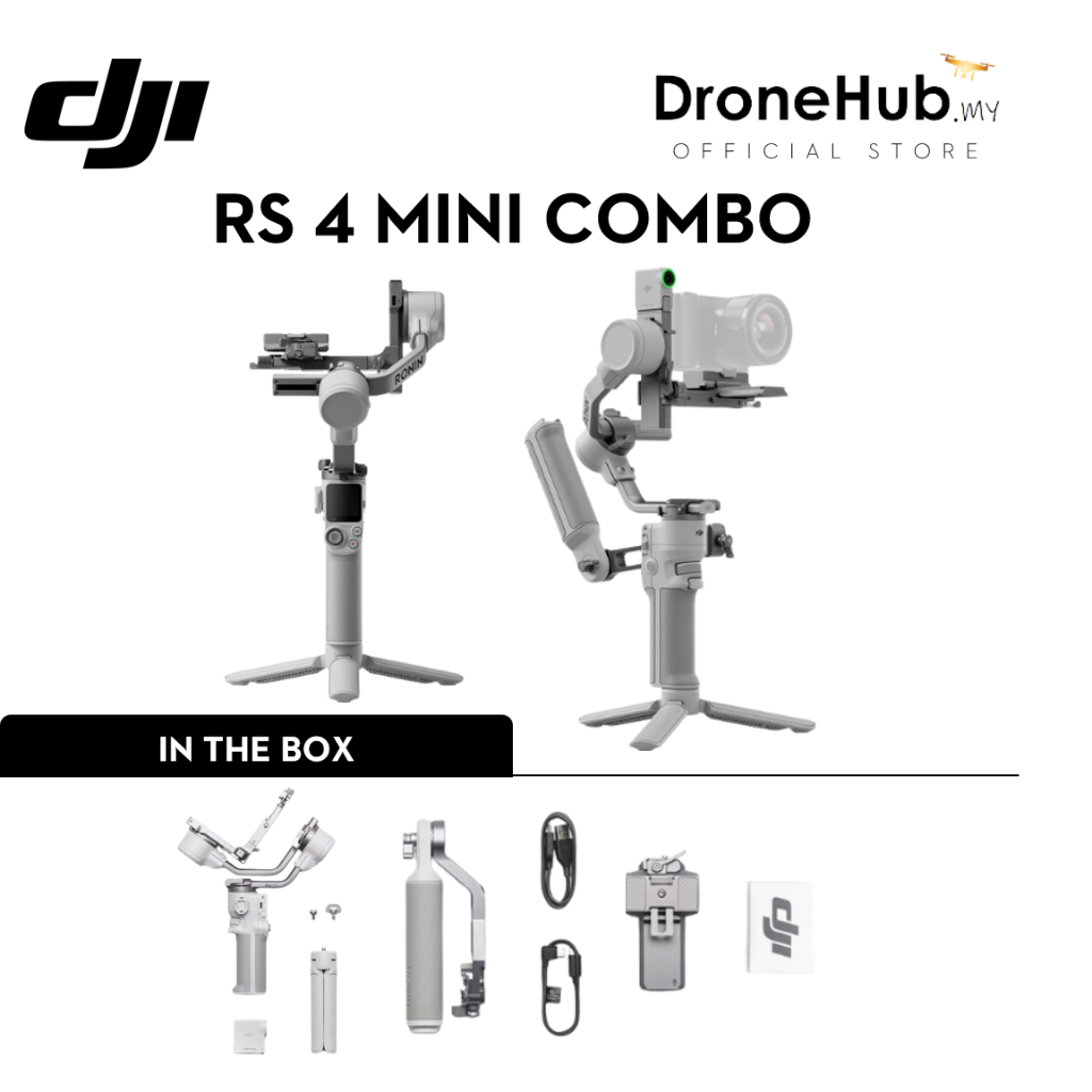 DJI RS 4 Mini Combo Kit / DJI RS 4 Mini Handheld Gimbal Stabilizer | Shopee Malaysia