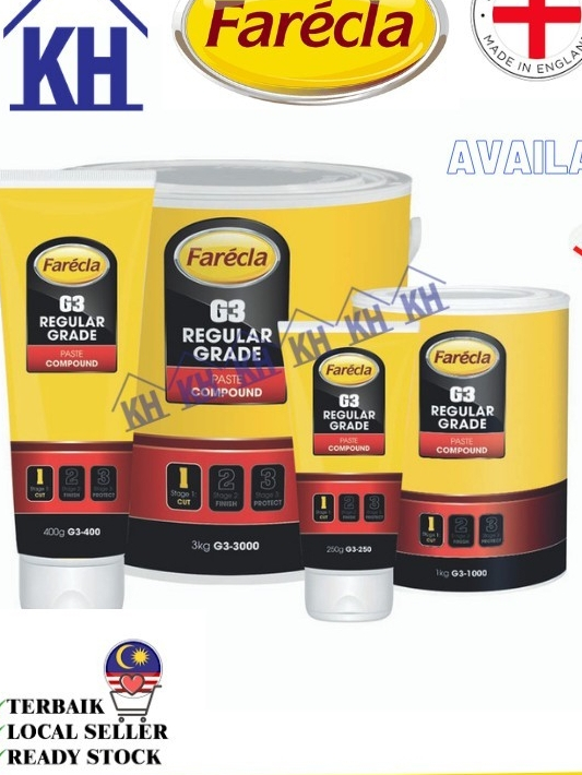 ORIGINAL FARECLA G3 Regular Grade Paste Compound Car Wax Car Care ...
