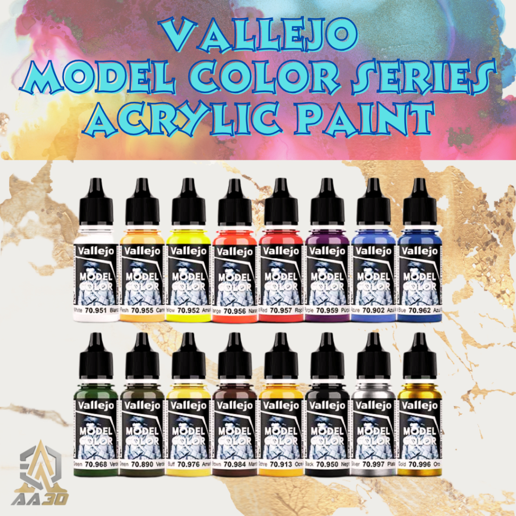 [NEW] AV Acrylicos Vallejo Model Color 17ml 18ml Water-Based Acrylic ...