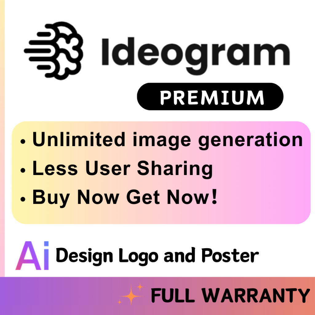 Ideogram Premium Account｜Full Warranty | Shopee Malaysia