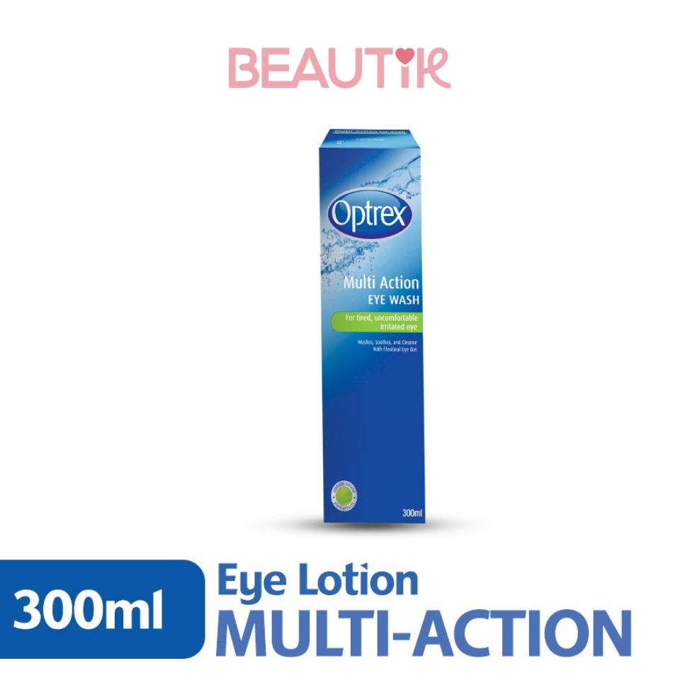 Optrex Multi Action Eye Wash Eye Lotion for Tired, Uncomfortable ...