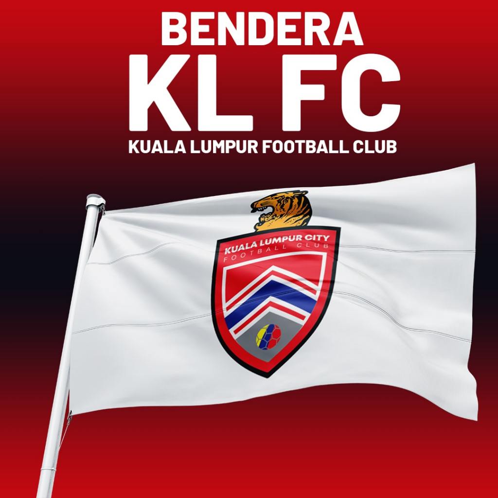 Kuala Lumpur FC Flag I Bendera Kuala Lumpur FC I KL FC Flag | Shopee ...