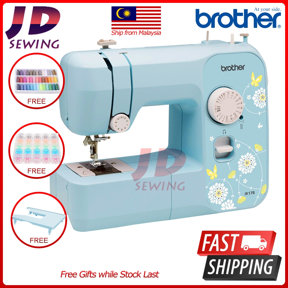 Brother Sewing Machine JK17b Mesin Jahit (1 Year Warranty) | Shopee ...