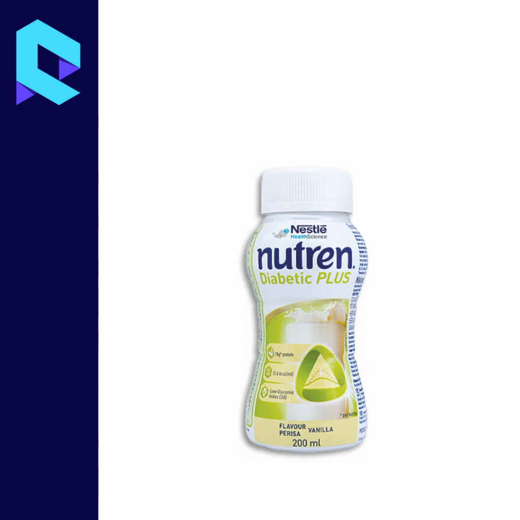 [EXP: 05/2025] Nutren Diabetic Plus Liquid Vanilla Flavour Ready-To ...