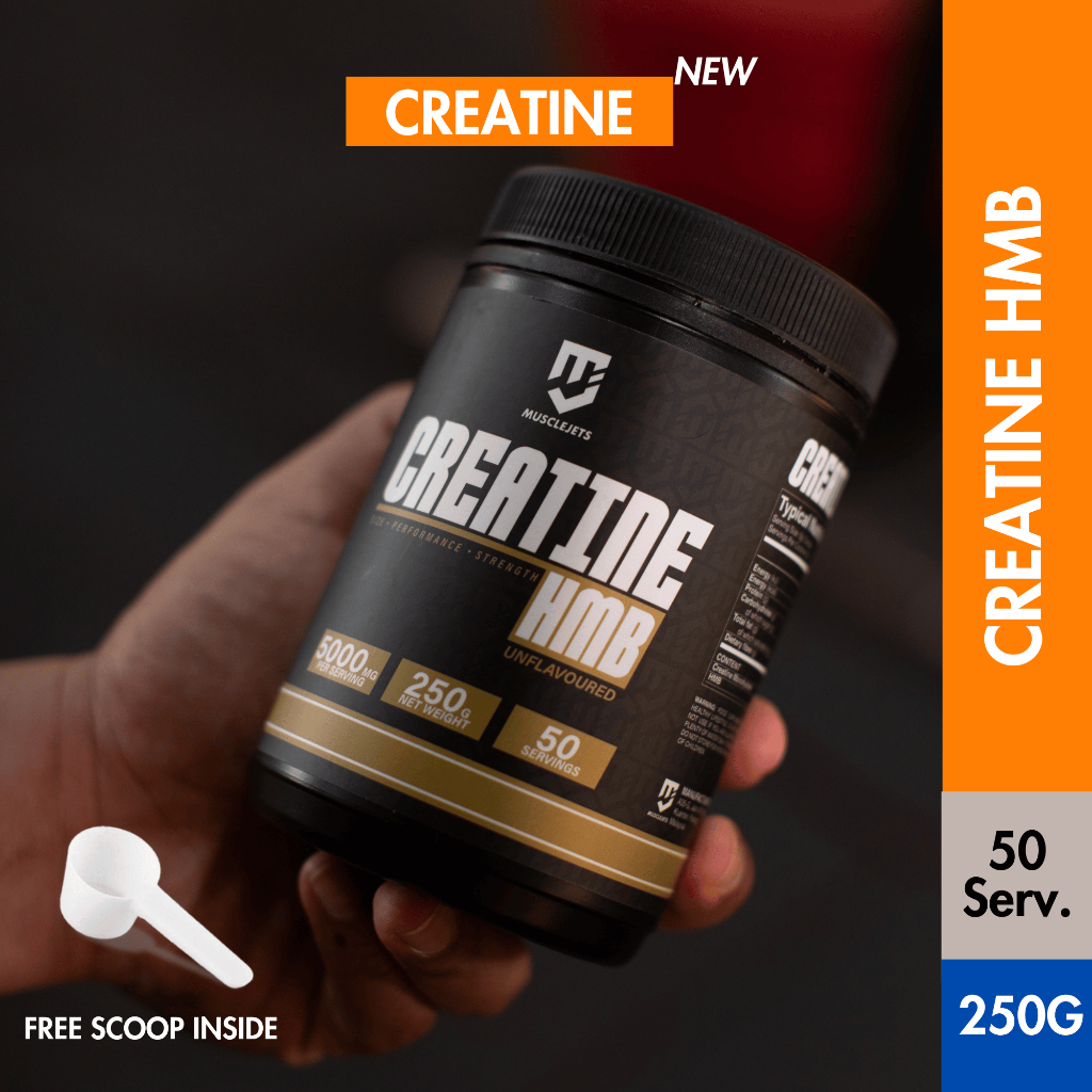 Micronized Creatine Plus HMB (100G/250G) 20/50 servings - Musclejets ...