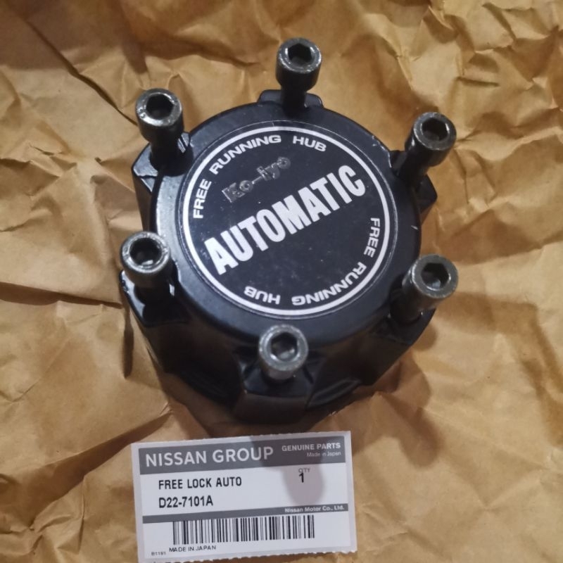 ORIGINAL NISSAN FRONTIER D22 YD25 AUTO WHEELING LOCKING HUBS / FREE ...