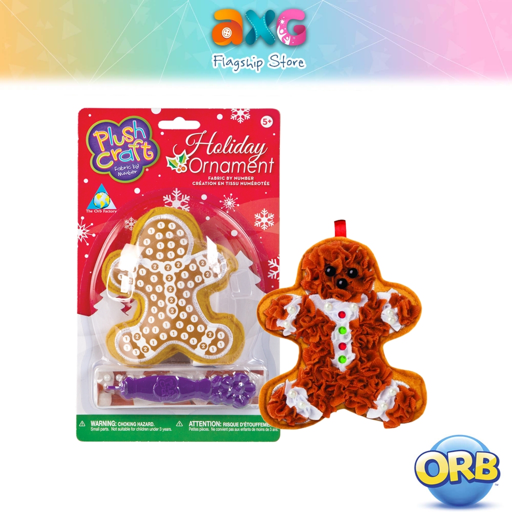 Year End Sales | The Orb Factory Plush Craft Christmas Ornament ...