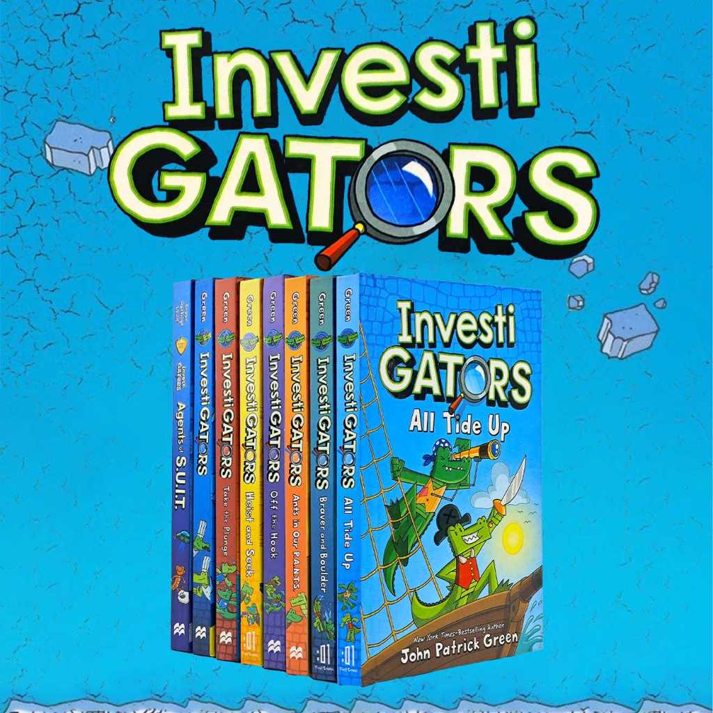 Investi Gators comic book Set（11 books hardcover ) | Shopee Malaysia