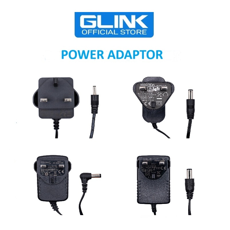 Glink Safety Power adapter 12V 2A DC For Media player wifi router sound ...