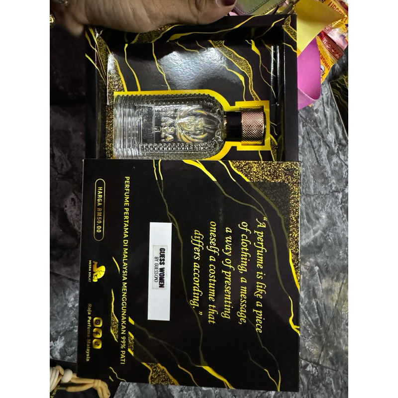 R AJA PERFUME 35ML SEBOTOL GU3SS WOMEN GRED PREMIUM ( KETAHANAN BAU ...