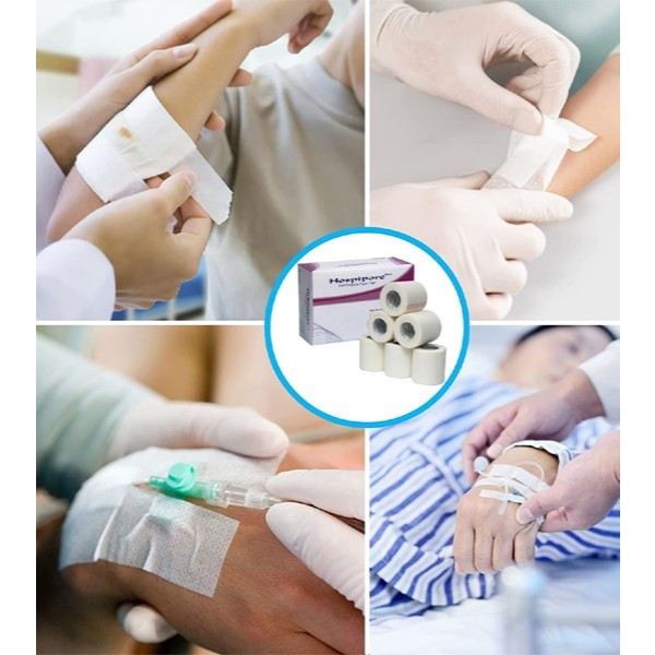 3M Micropore Surgical Tape: Pita Pelekat Bandage dan Gauze | Shopee ...