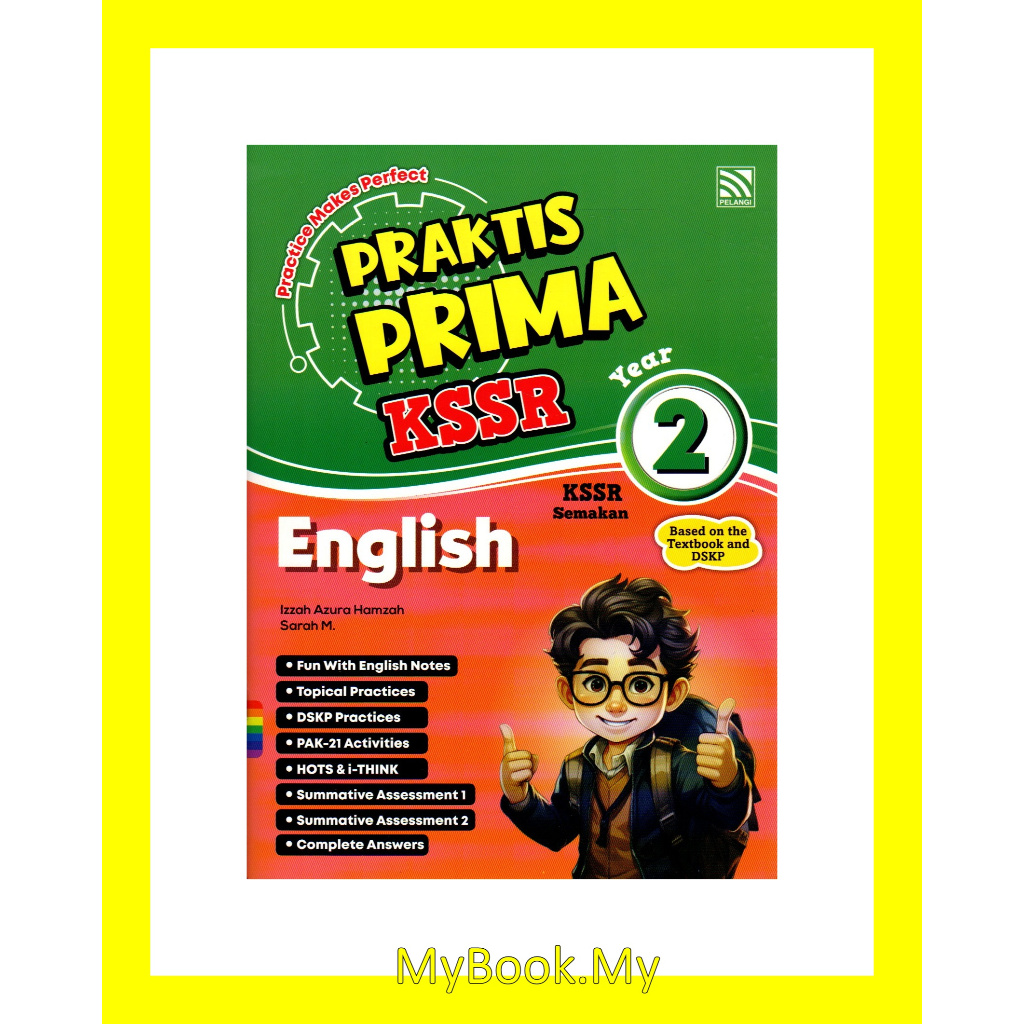*BARU* MyB Buku Latihan : English Tahun 2 - Praktis Prima KSSR (Pelangi ...