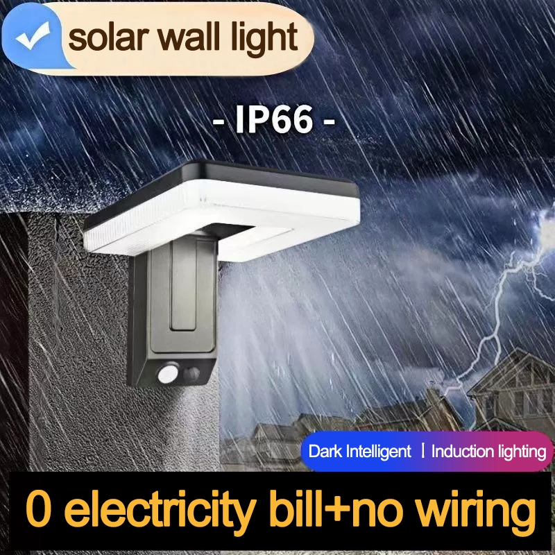 Solar Induction Wall Light Outdoor Folding Light Suitable For Balcony ...