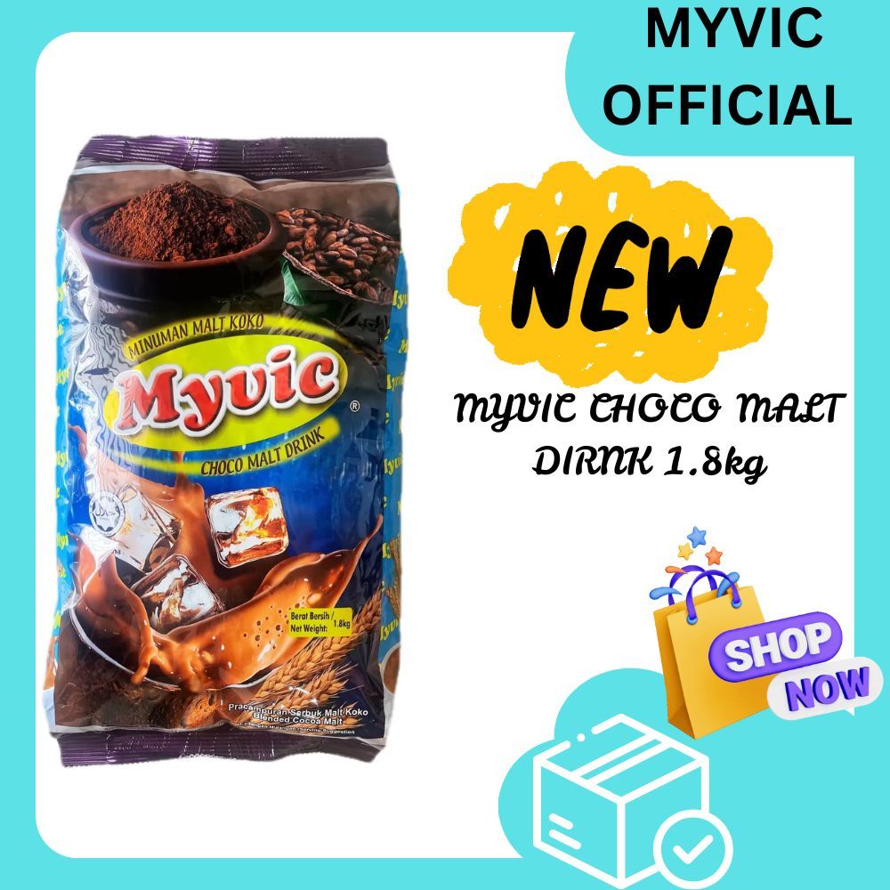 Myvic Choco Malt Drink 1.8KG | Shopee Malaysia