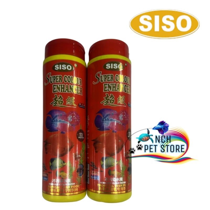 SISO SUPER ENHANCER COLOUR FISH FOOD | Shopee Malaysia