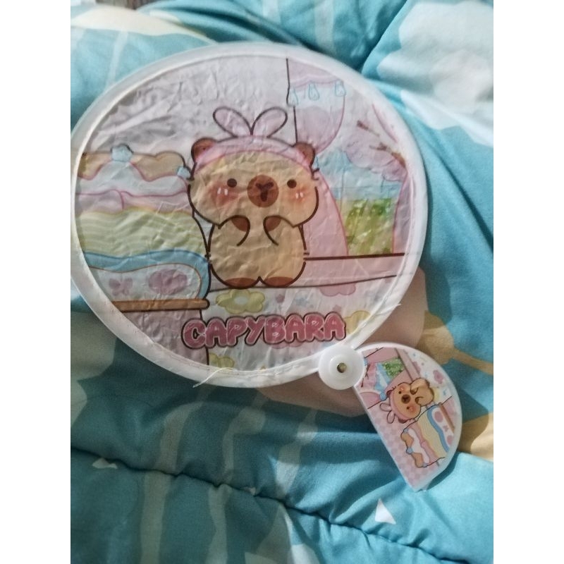 Capybara folder fan cute | Shopee Malaysia