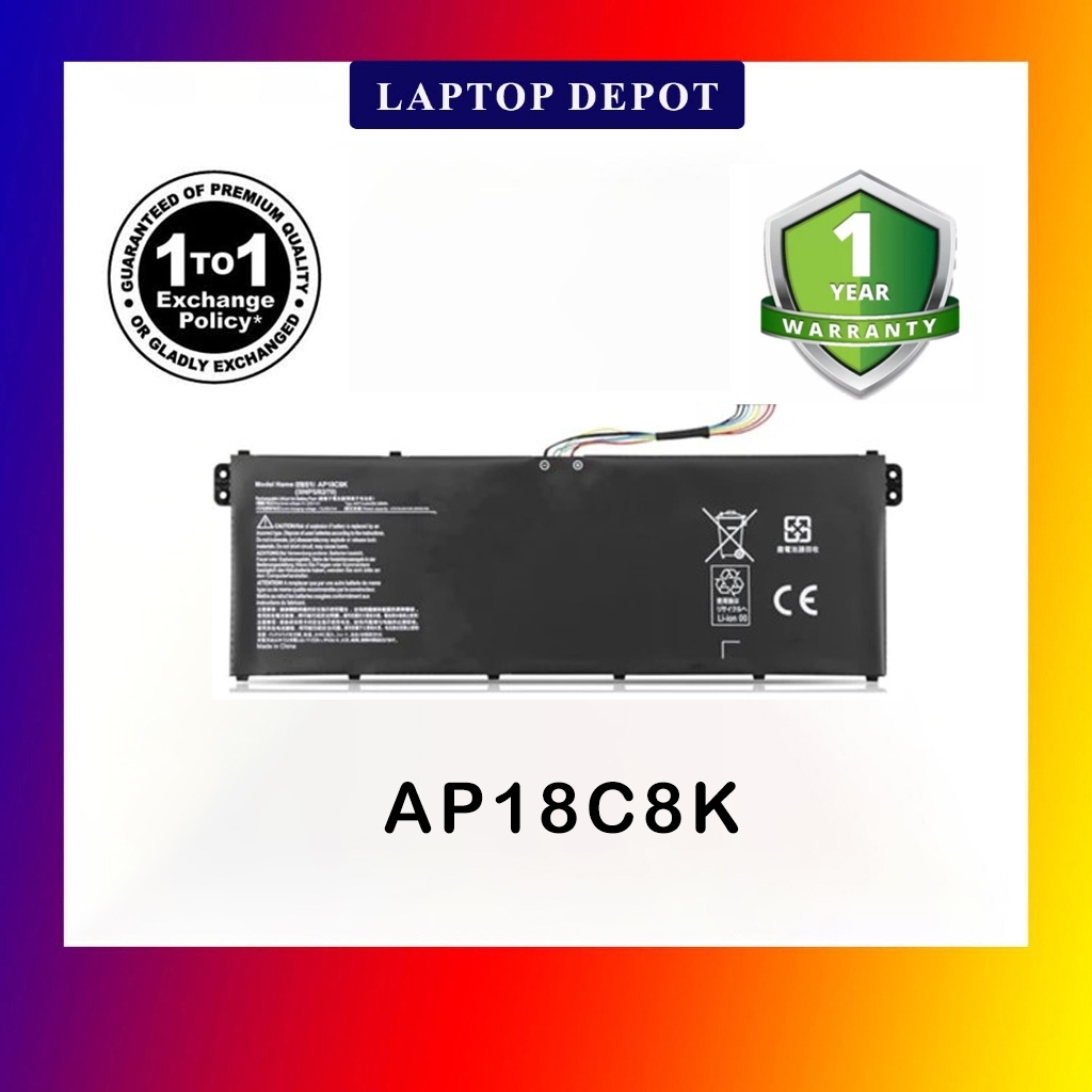 Acer AP18C8K Aspire Swift 3 SF314 A514-52 A515-54 A515-43 A515-44 A515 ...